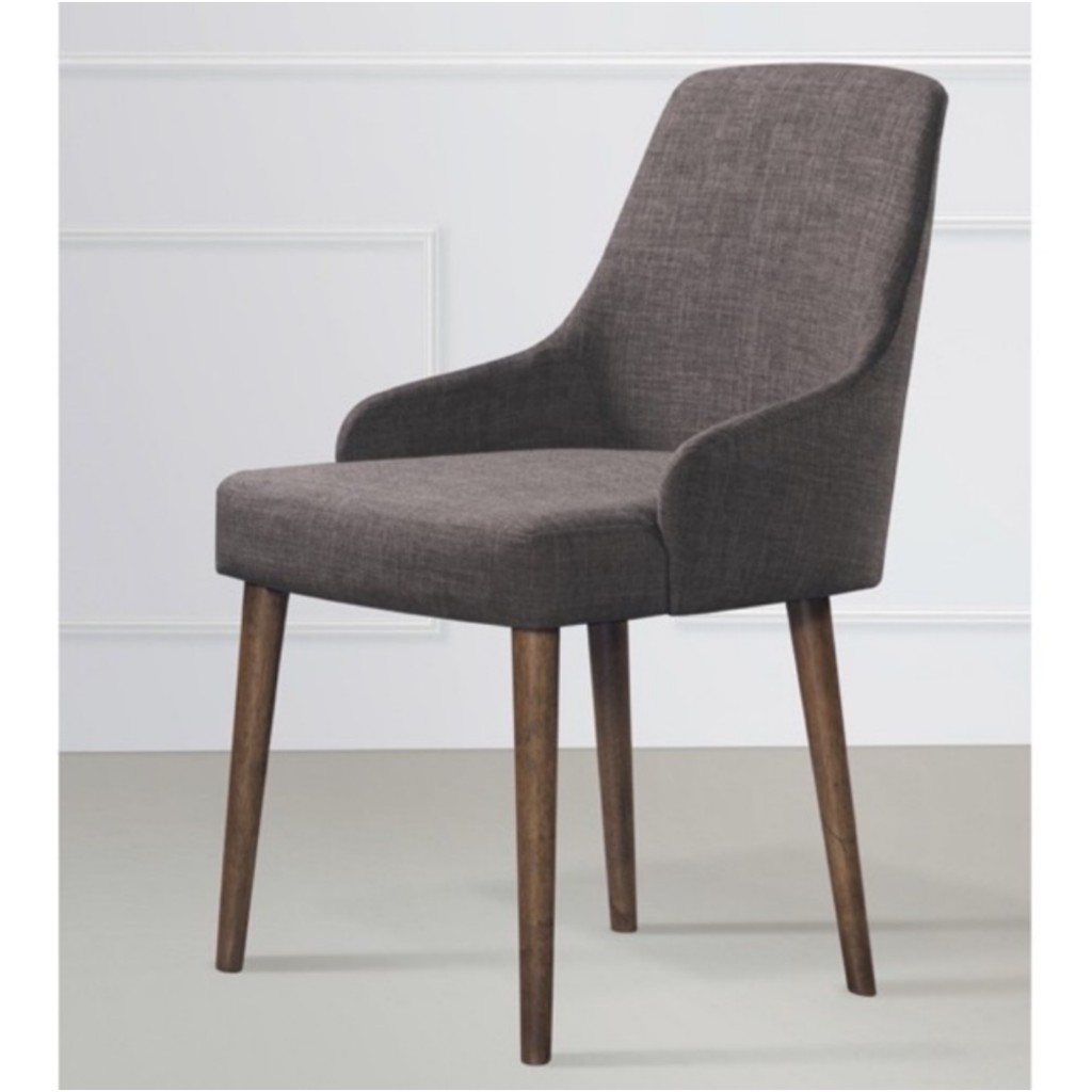 Misha Solid Rubber Wood Modern Dining Chairs (2 units bundle) | Shopee ...