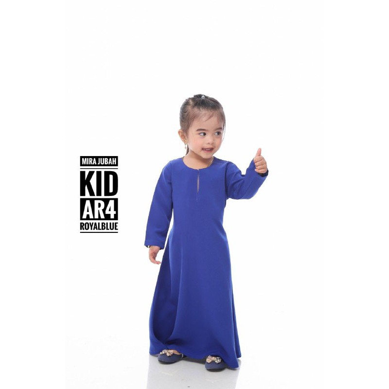 JUBAH RAYA UMRAH KIDS ROYAL BLUE (1-12 TAHUN) | Shopee Malaysia