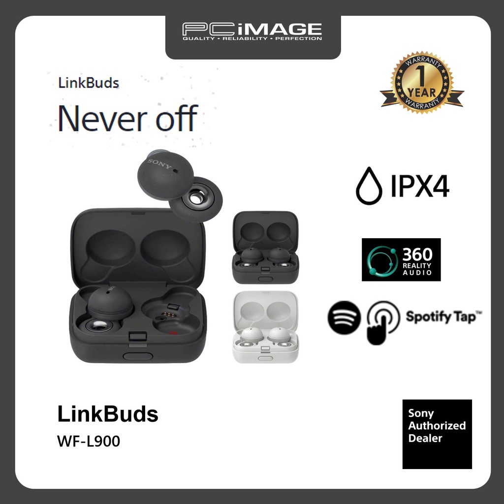 Sony WF-L900 NEW LinkBuds Truly Wireless Earbuds - IPX4 | Ultra-small ...