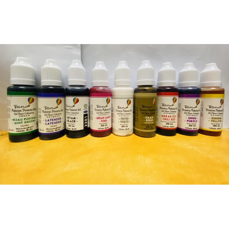 Trans GEL BASE Food Colouring 0.88oz | Shopee Malaysia