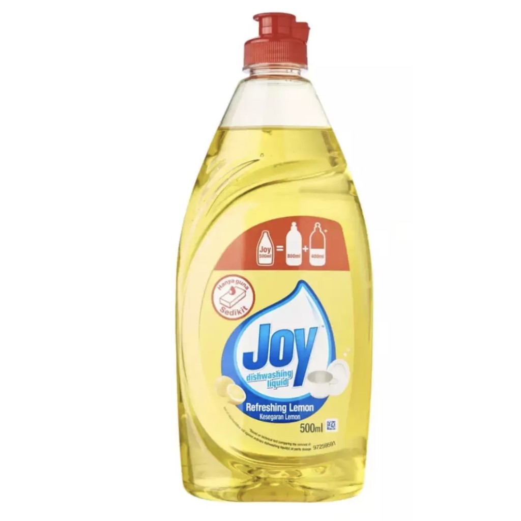 Joy Hand Kitchen Dishwash Liquid Bottle - Lemon (500ml) | Shopee Malaysia