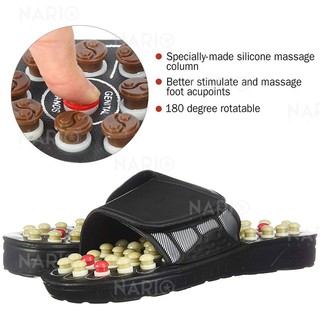 NARIO [ CLEAR STOCK ] Acupressure Refleksologi Kaki Sihat Urut Selipar ...