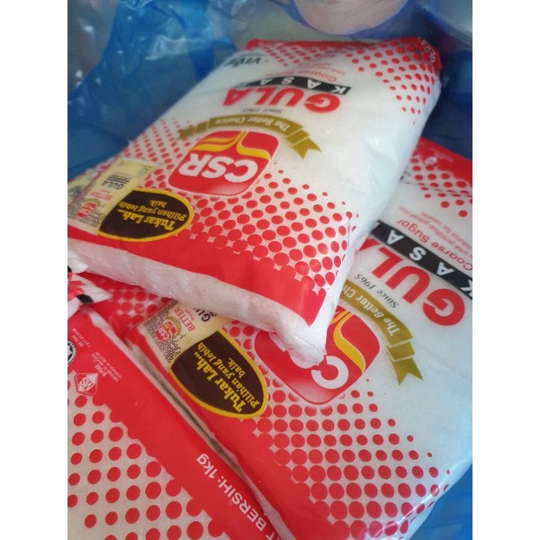 CSR gula pasir kasar 1kg | Shopee Malaysia