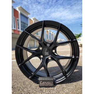 ORIGINAL LENSO Wheels Jager Dyna Sport Rim 17x7.5J 5x114.3 ET35 - Made from Thailand - Ready ...