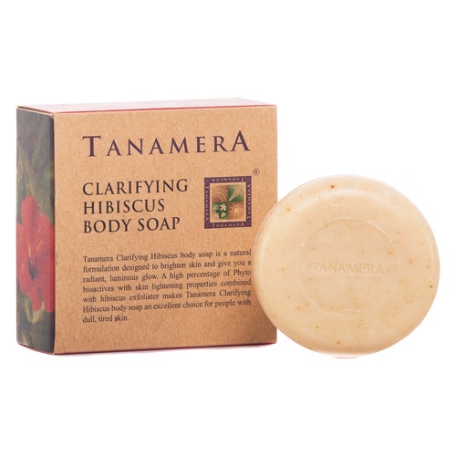 100G Organic Hisbiscus Sabun Badan Scrub Badan licinkan kulit, sesuai ...