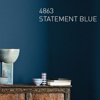 SINAR JOTUN 4863 STATEMENT BLUE 5L MAJESTIC TRUE BEAUTY SHEEN EASY ...
