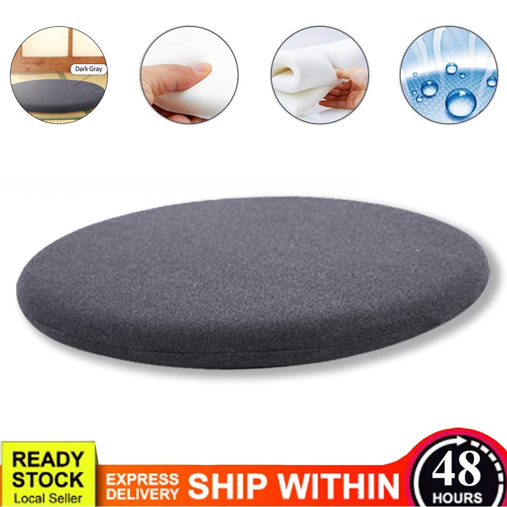 Round Memory Foam Chair Cushion, Comfort and Softness Seat Cushion ...