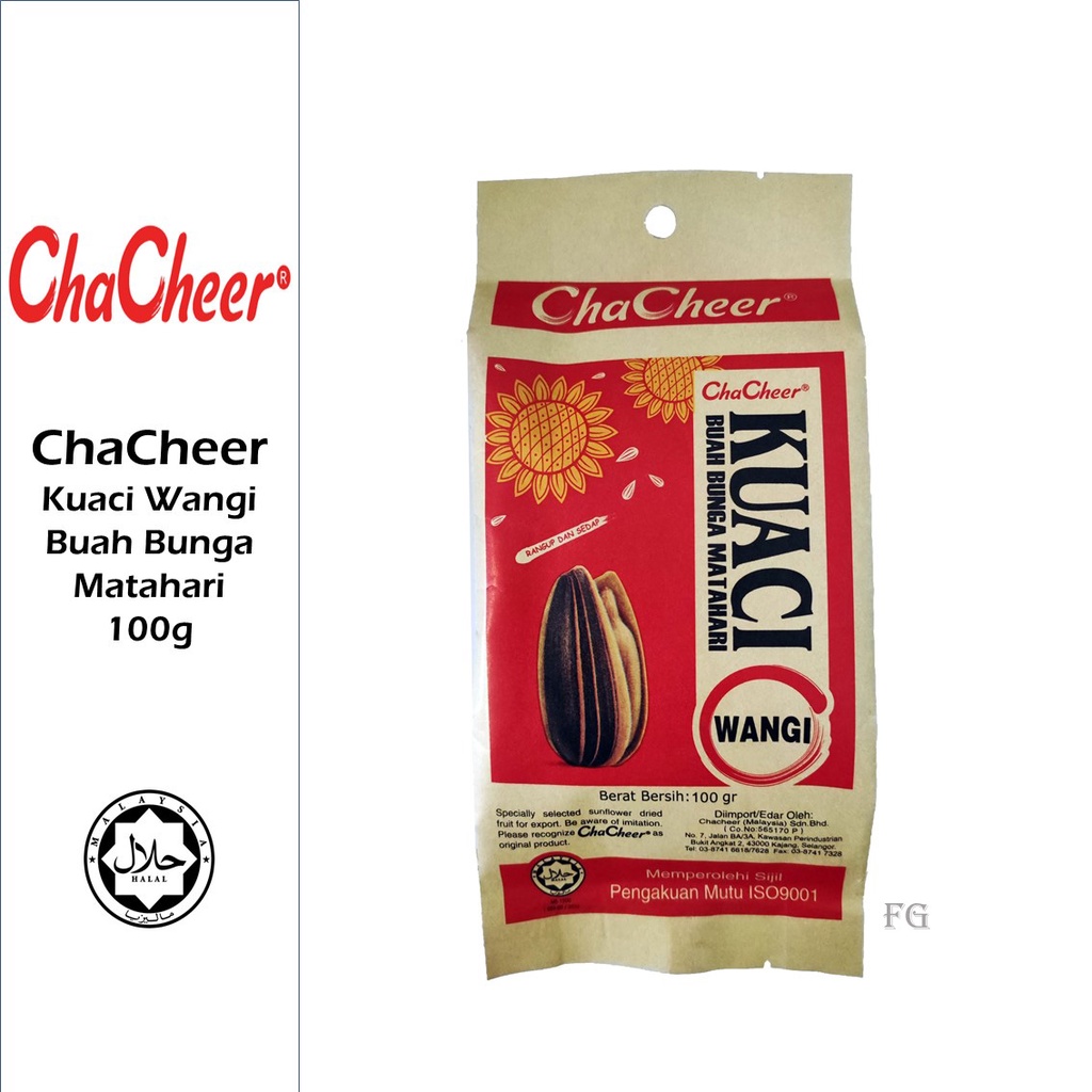 ChaCheer Kuaci Buah Bunga Matahari 100g | Shopee Malaysia