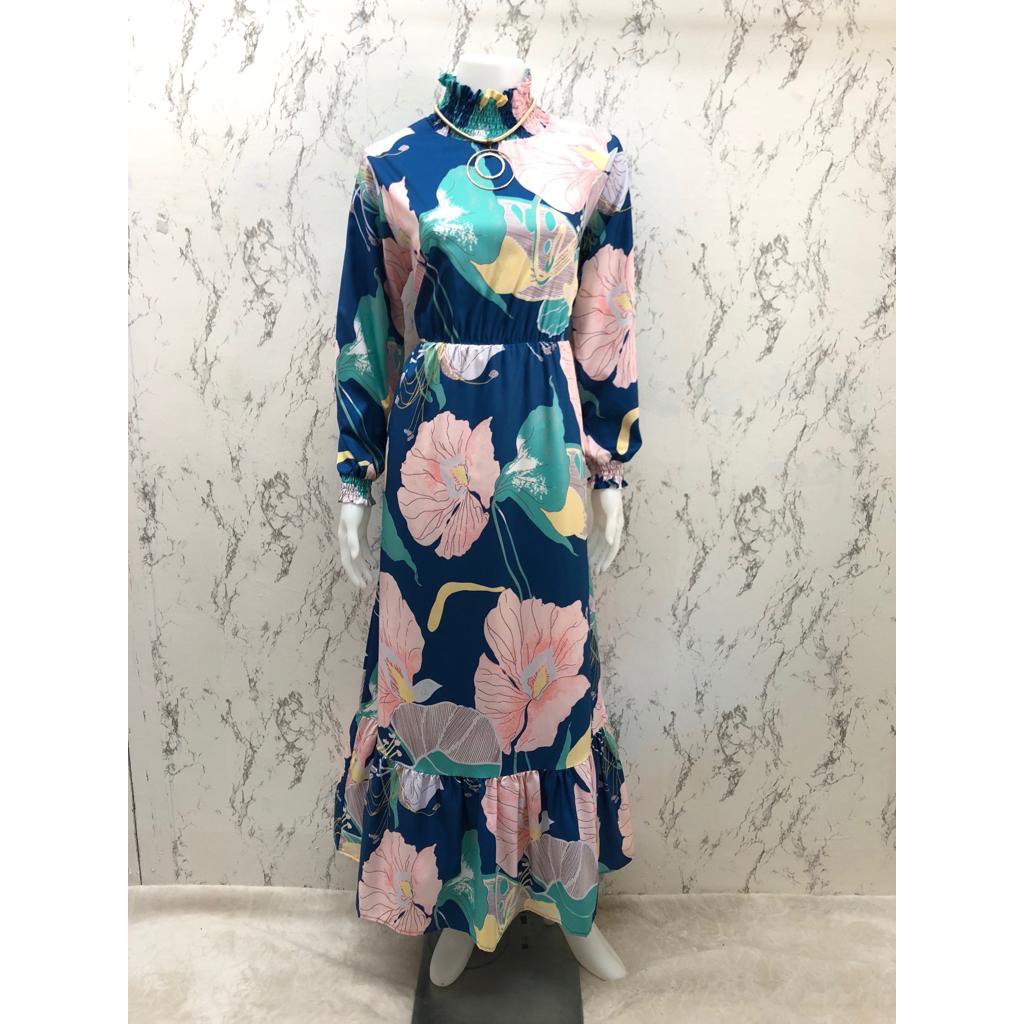 DrESS BUNGA VIRAL FREE SIZE | Shopee Malaysia