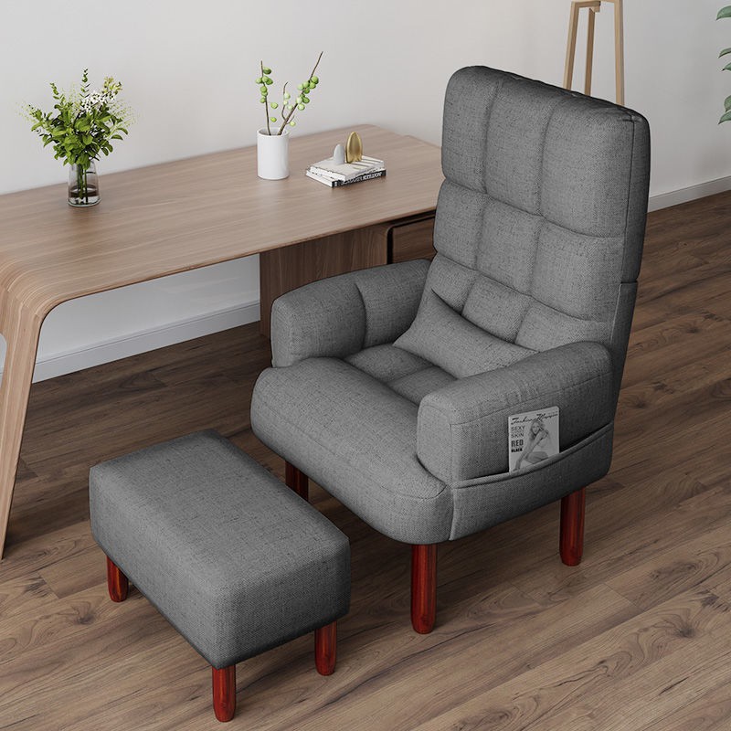 Lazy sofa family bedroom computer chair small leisure dormitory game ...