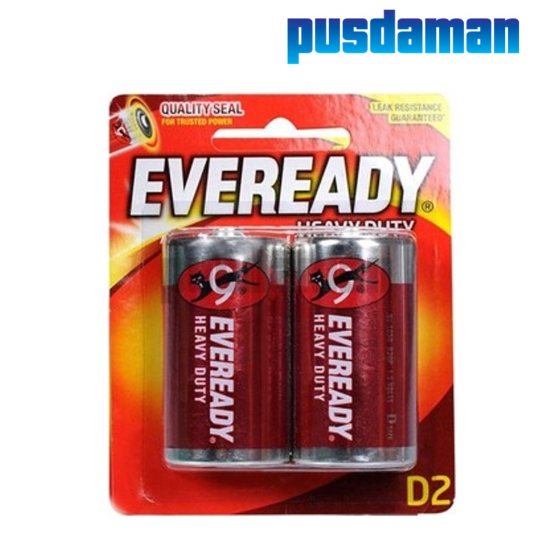 Eveready Heavy Duty Battery D - 2pcs pack | Shopee Malaysia