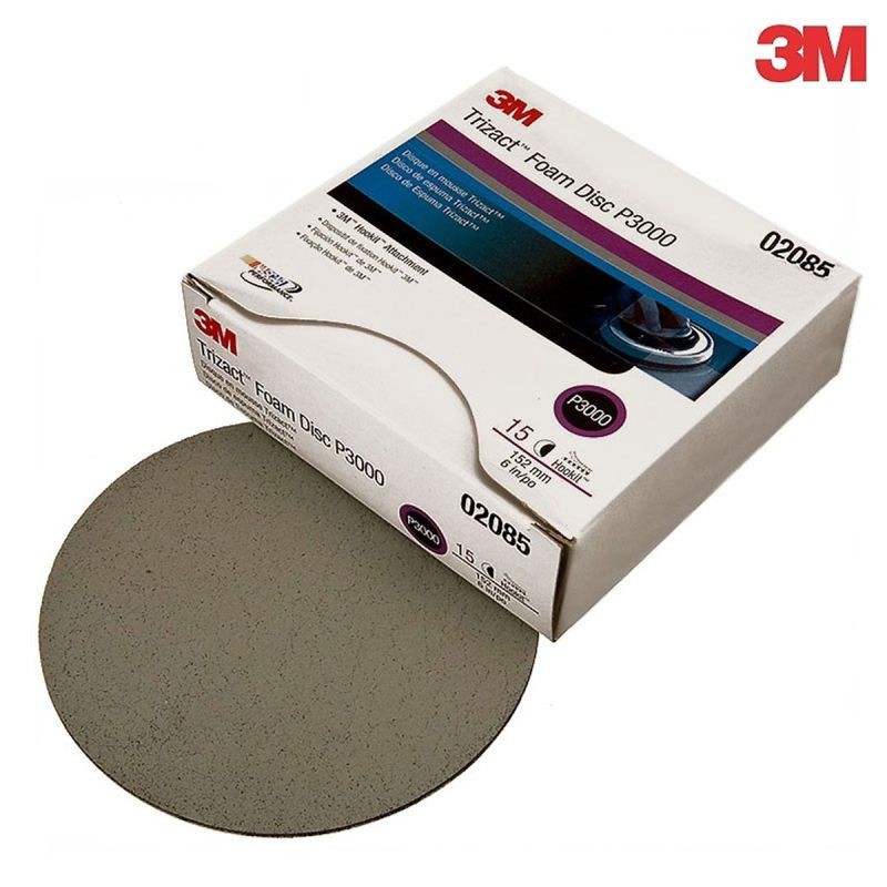 3M™ Trizact™ Hookit™ Foam Discs | Shopee Malaysia