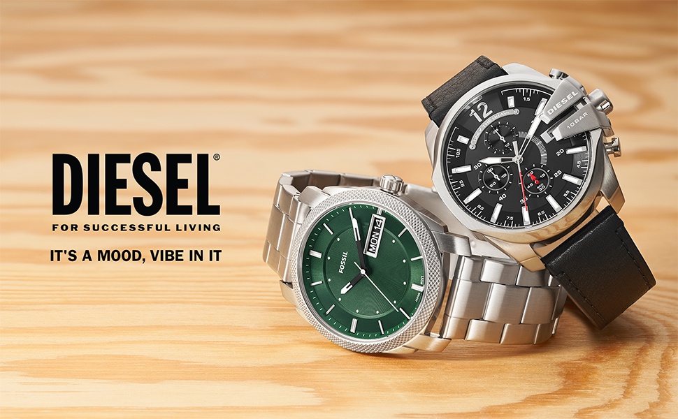 Diesel Mega Chief Chronograph Watch DZ4512 | Shopee Malaysia