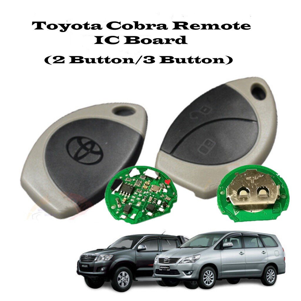 Cobra Car Alarm Remote Control With IC Board For TOYOTA HONDA NISSAN ...