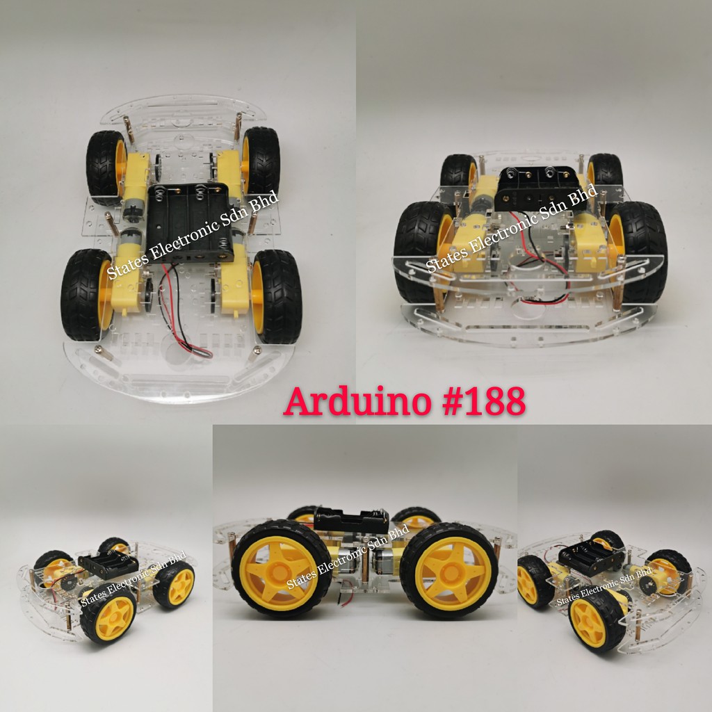 Arduino#188 ZK-4WD ARDUINO UNO Car Kit Set - 4WD | Shopee Malaysia