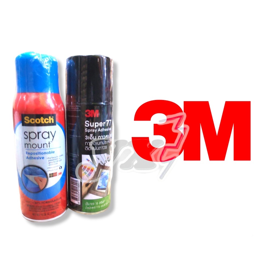 3M ]Scotch Spray Mount Adhesive #6065 290g / Super 77 Spray Adhesive ...