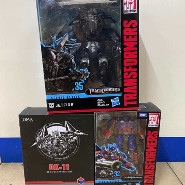 Transformers Takaratomy Hasbro SS-32 OP + SS-35 Jetfire + DNA Upgrade ...