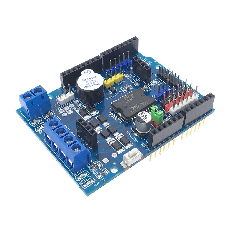 L298P Motor Driver Module H-bridge Drive Shield Expansion Board High ...