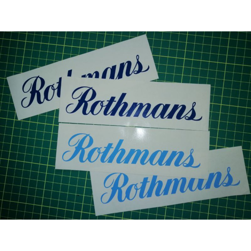 Sticker Cutting Rothmans | Shopee Malaysia