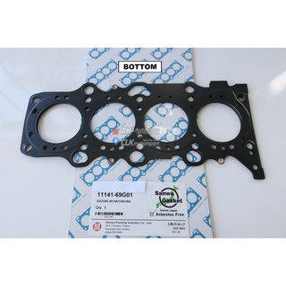 SANWA Japan Metal Head Gasket OEM P/N 11141-69G01 Suzuki Swift Escudo ...