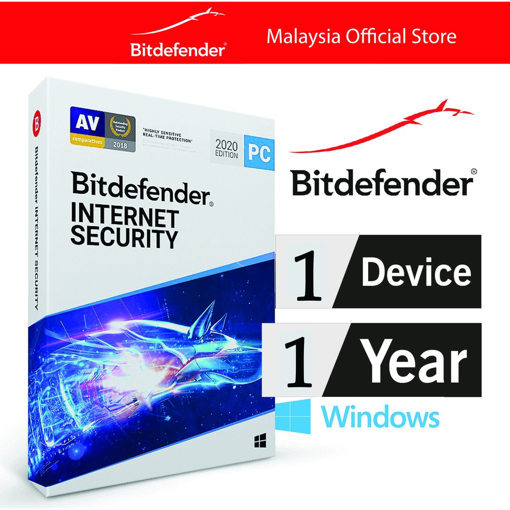 BitDefender Internet Security - 1 Device - 1 Year | Shopee Malaysia