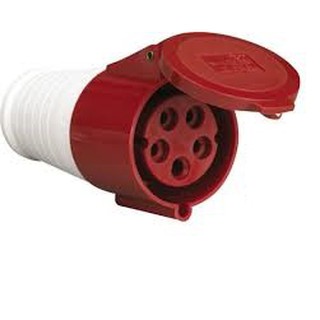 CEE 415V 32A 4 Pin / 5 Pin Industrial Site Plug And Sockets Male/Female ...