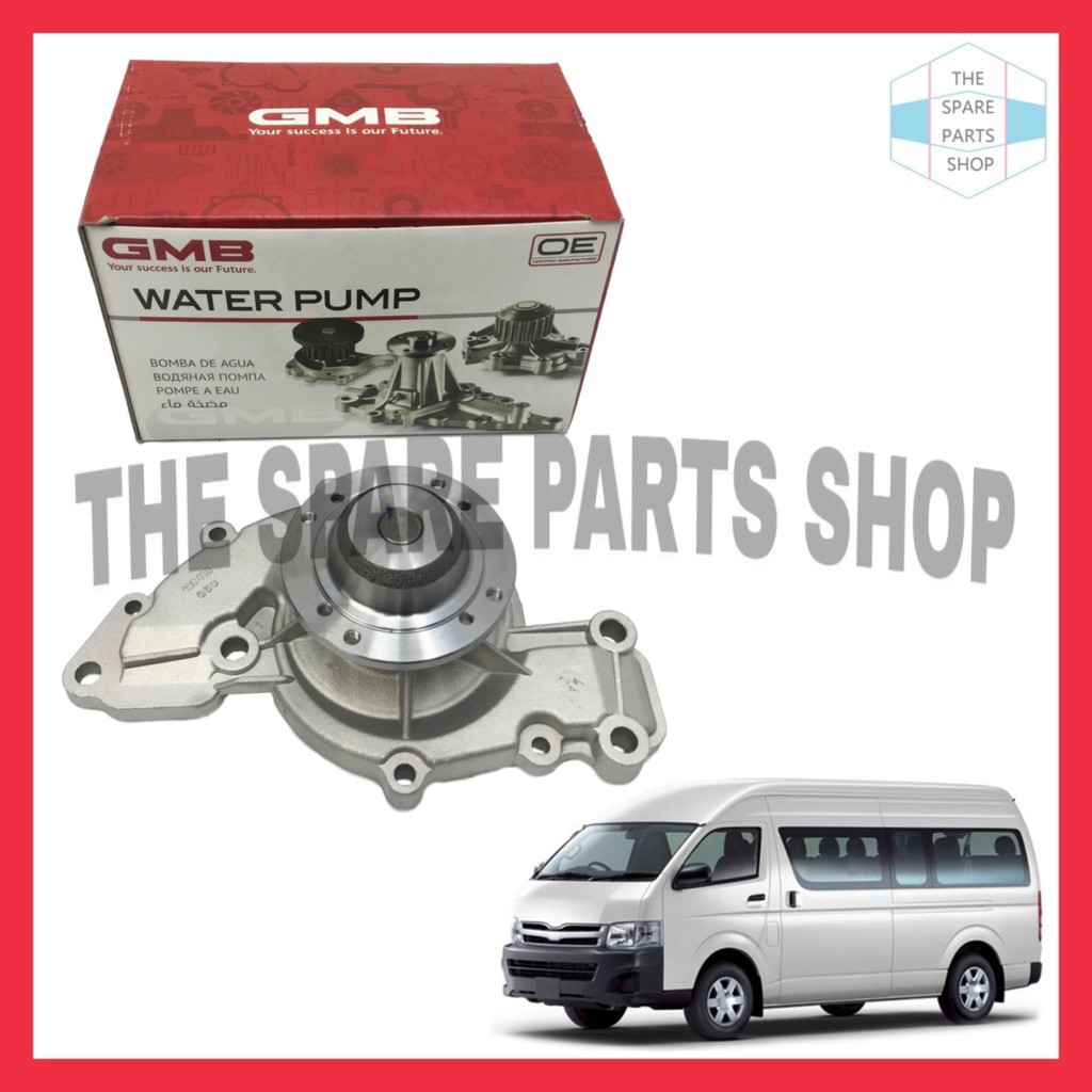 TOYOTA HIACE KDH200 KDH220 WATER PUMP GMB (GWT-145A) | Shopee Malaysia