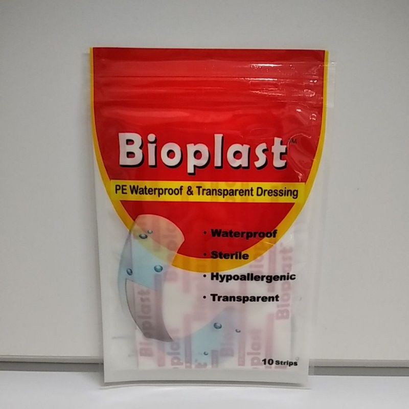 Bioplast PE Waterproof & Transparent Dressing 10's | Shopee Malaysia
