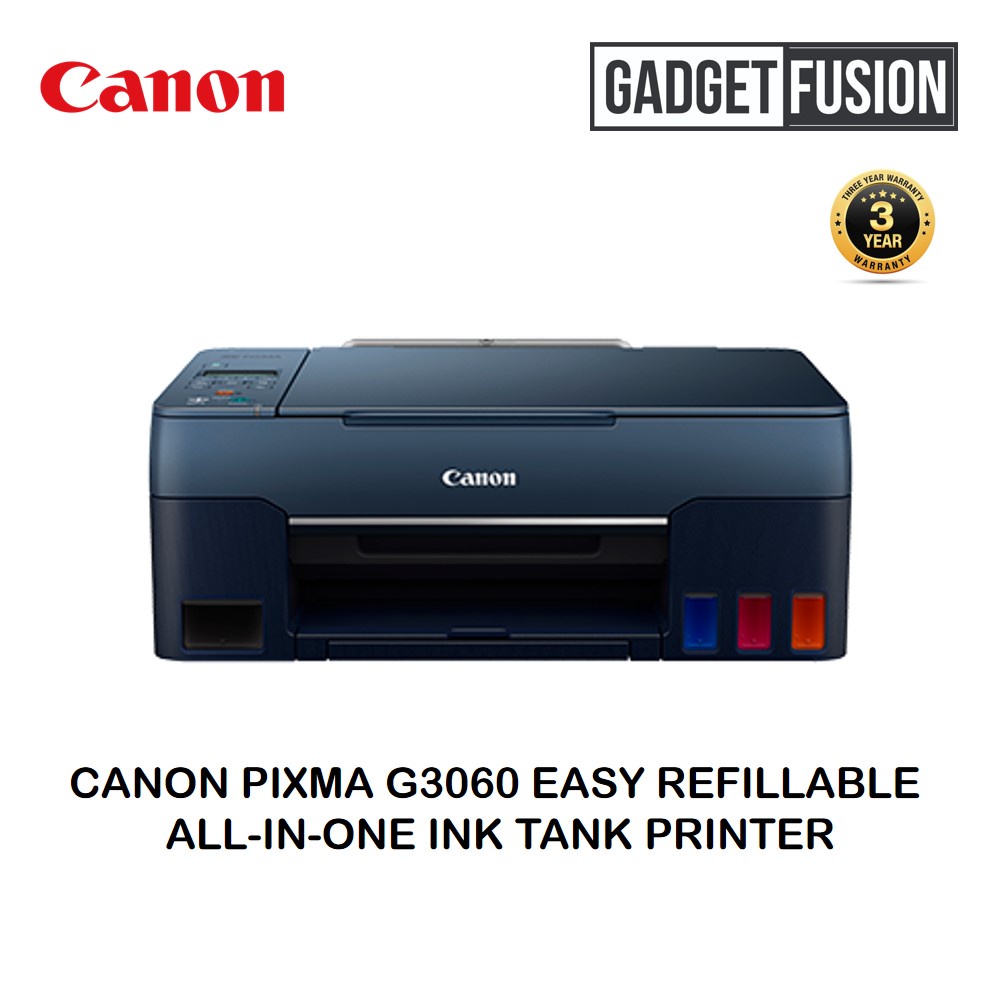 CANON PIXMA G3060 EASY REFILLABLE ALL-IN-ONE INK TANK PRINTER/PRINT ...