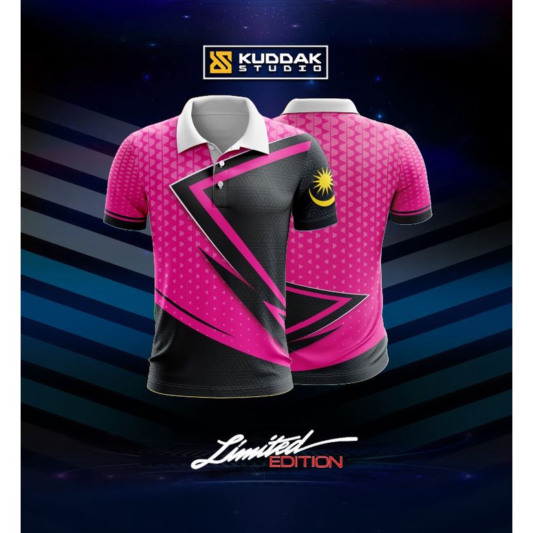 MOCKUP TSHIRT SUBLIMATION - COLLAR - LENGAN PENDEK - (HIGH QUALITY ...