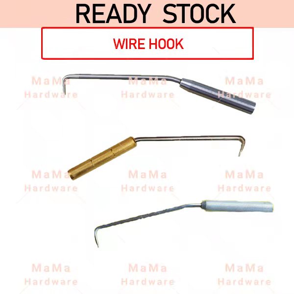 10" Wire Hook/ wire Reinforcing Tie-Up Hook/Pengikat Dawai Besi ...