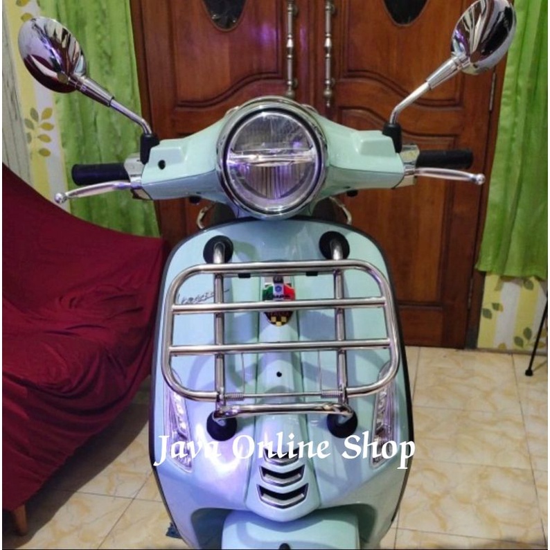 Frontrack/vespa Primavera Front Rack/Vespa Accessories | Shopee Malaysia