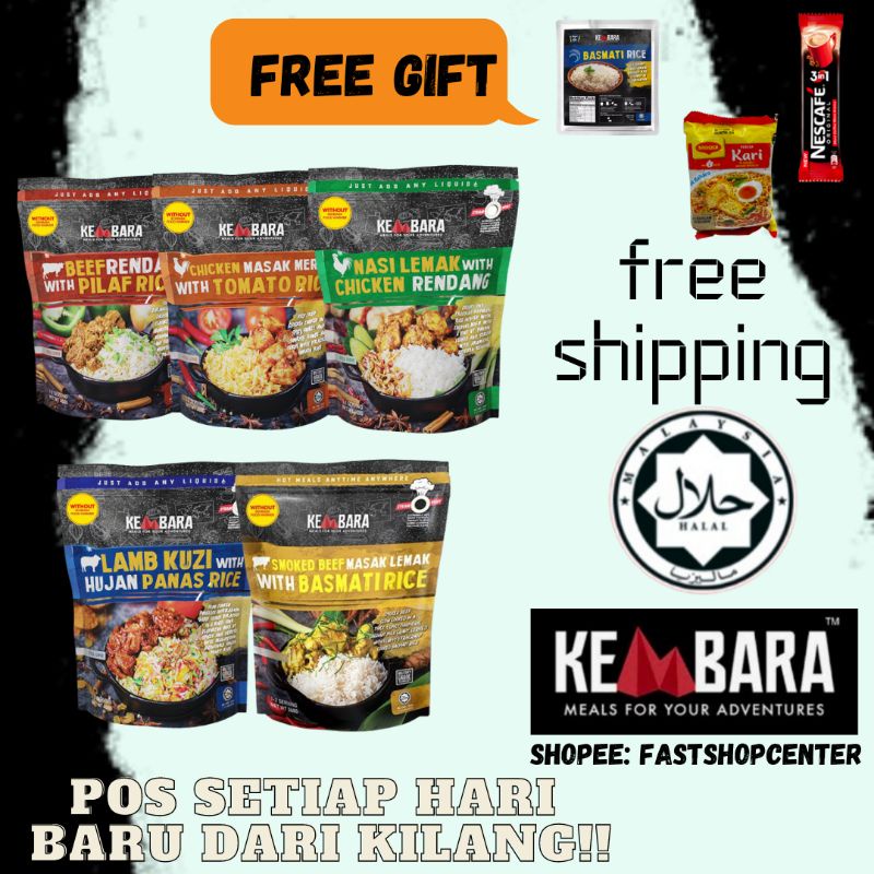 6 Combo Kembara Adventure Meal (meal ready-to-eat) | Shopee Malaysia