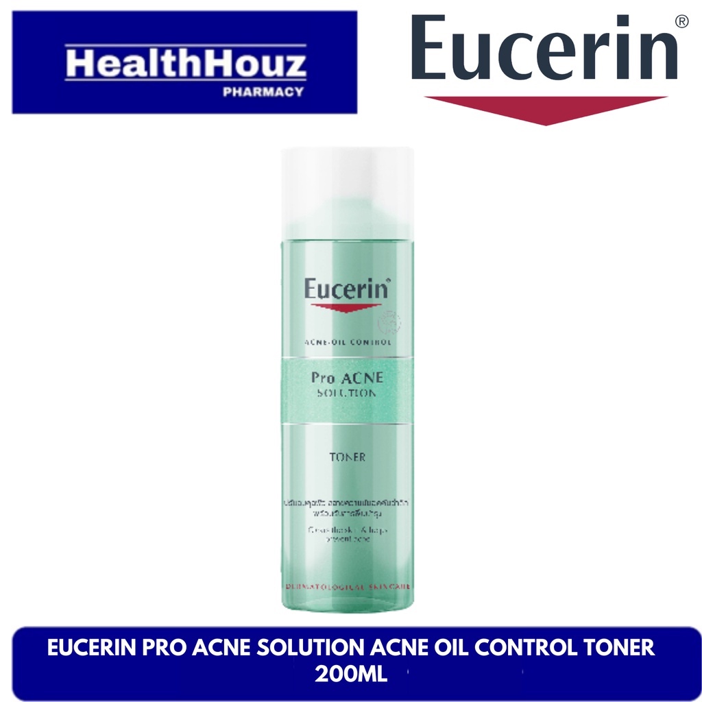 EUCERIN PRO ACNE SOLUTION ACNE OIL CONTROL TONER 200ml | Shopee Malaysia