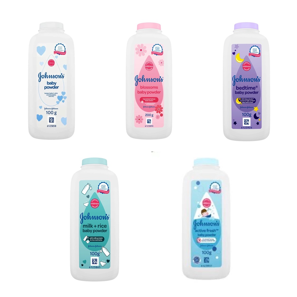 [FREE GIFT] Johnson's Baby Powder 100g | Classic / Bedtime / Blossoms ...