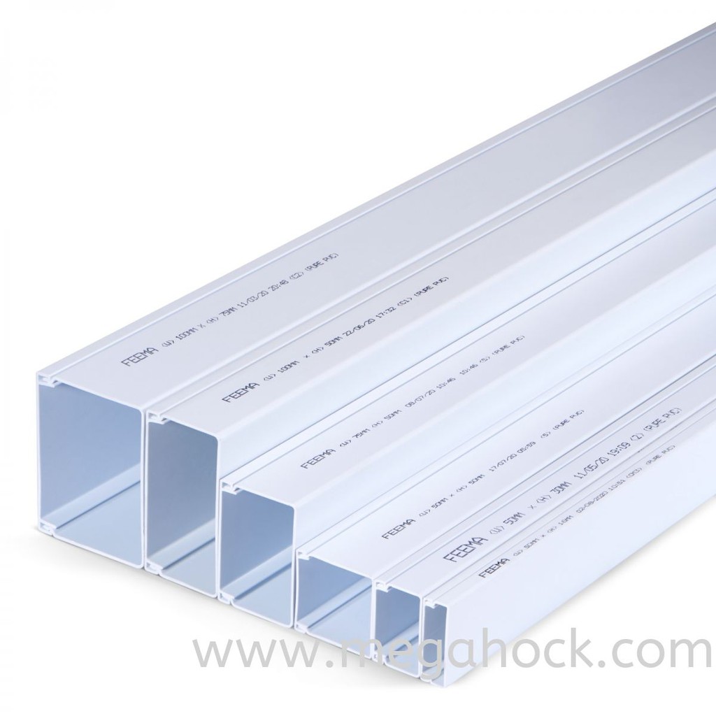 [READY STOCK] FEEMA PVC Casing (wiring)/uPVC Trunking)/AIRCOND PIPING ...