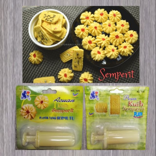 Acuan Tekan Berpam Kuih Biskut Semperit Samperit | Shopee Malaysia