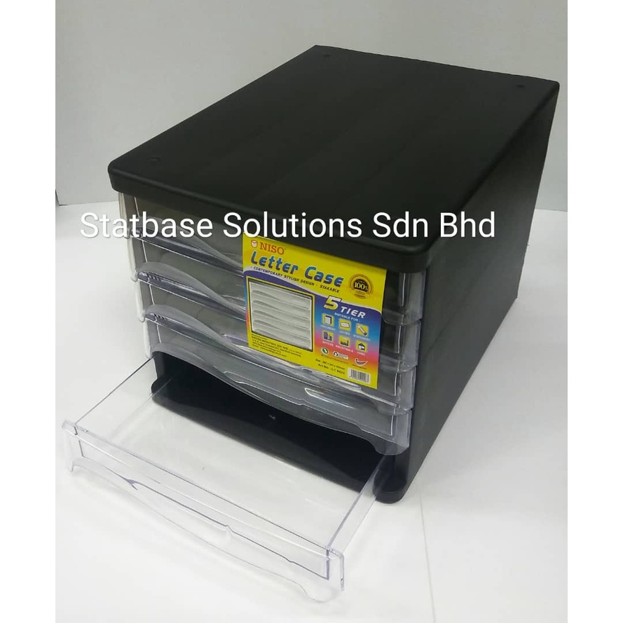 5 Tier Document Drawer / Letter Case ( NIso No.8822) | Shopee Malaysia