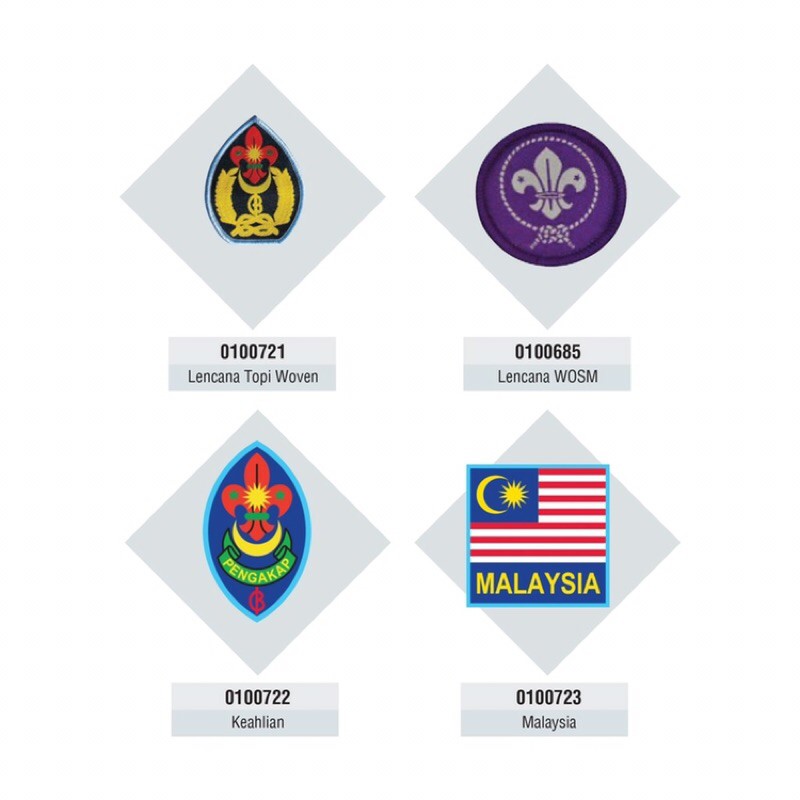 Lencana Asas Pengakap / Scout Badge Outpost | Shopee Malaysia
