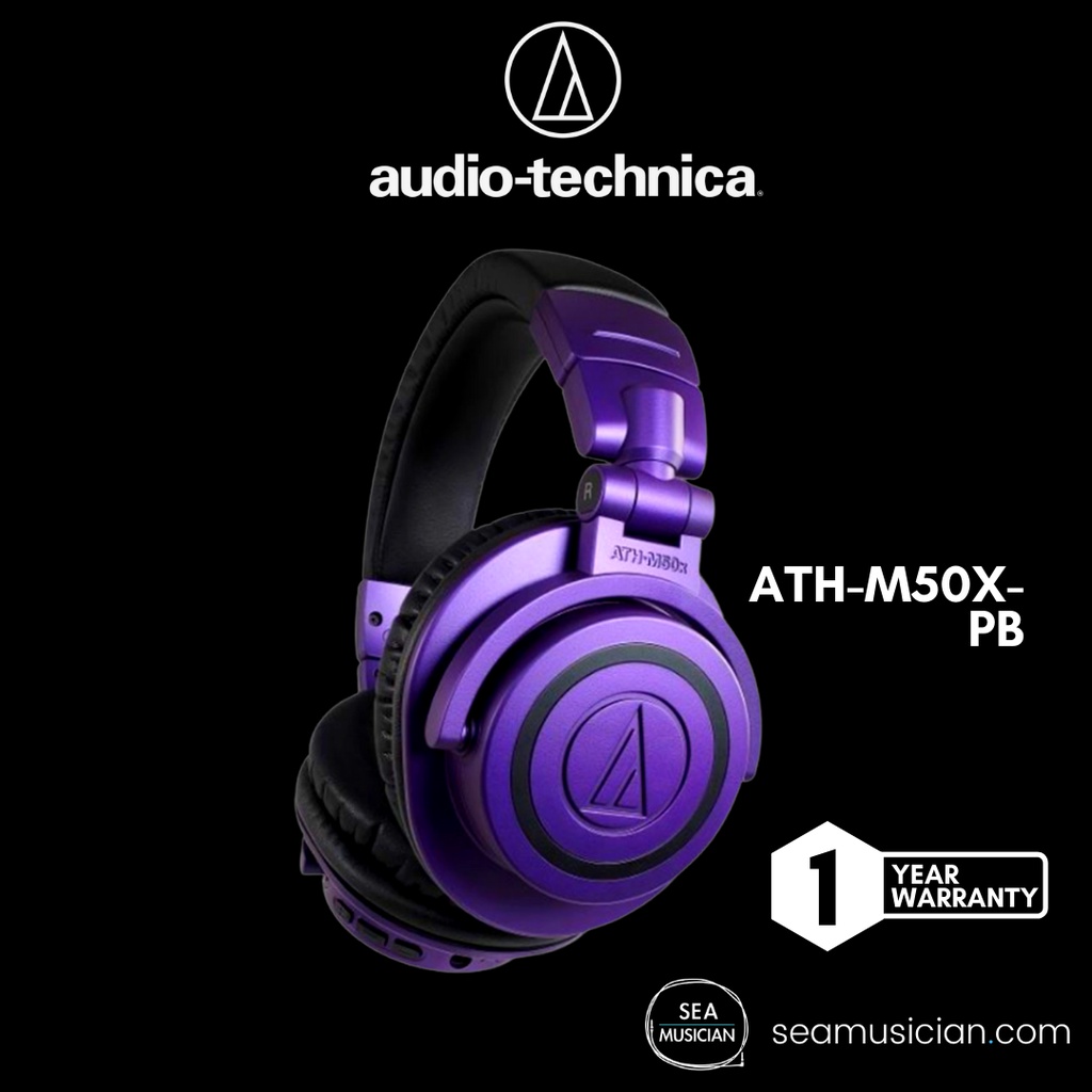 AUDIO TECHNICA PROFESSIONAL STUDIO MONITOR HEADPHONE M50X LIMITED ...