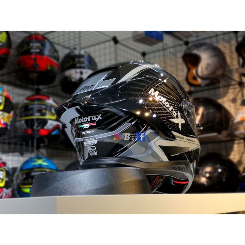 Original Motorax R50S Astera MC4 Full Face Helmet S | PGMall