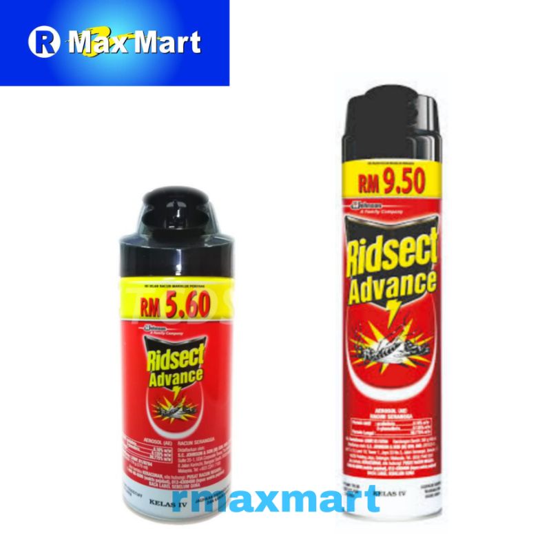 RIDSECT ADVANCE JOHNSON A FAMILY COMPANY AEROSOL 270ml AND 600ml ...