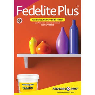7 Liter 7L 7liter Federal Paint Fedelite Plus interior emulsion paint ...
