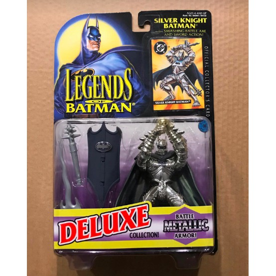 Kenner DC Comics Elseworlds Legends of Batman 5" Silver Knight Batman ...