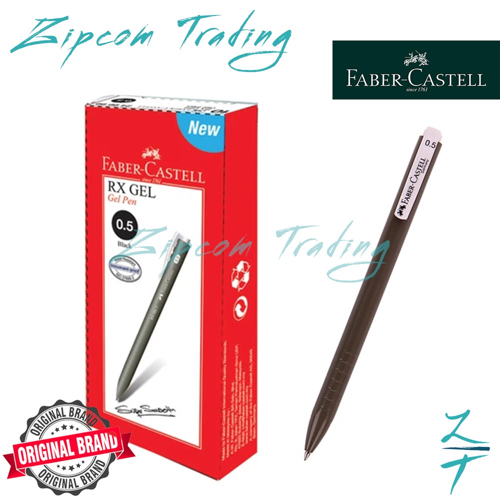FABER-CASTELL RX GEL PEN (1 Box - 10pcs) | Shopee Malaysia