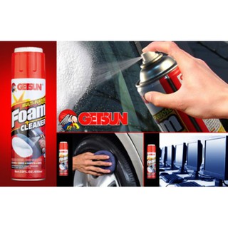 GETSUN Multi-Purpose Foam Cleaner with Brush 650ml | Shopee Malaysia