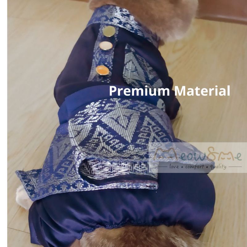 Baju Kucing / Baju Raya Kucing / Baju Melayu Kucing / Baju Batik Kucing ...