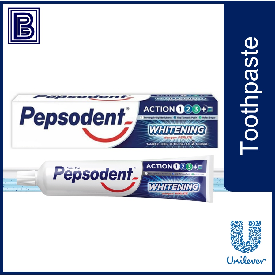 Pepsodent Toothpaste Plus Whitening (75g/190g) | Shopee Malaysia
