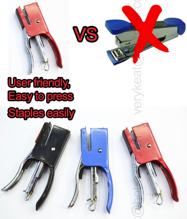 READY STOCK Heavy Duty Stapler - For Office Document Stapling & Book ...