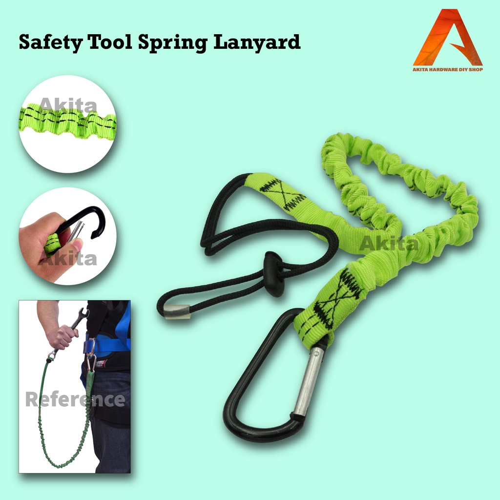 Single Adjustable Telescopic Safety Tool Lanyard With Clip ...